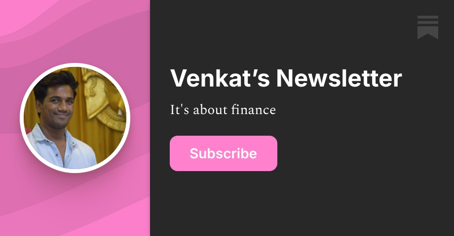 Venkat’s Newsletter | Substack