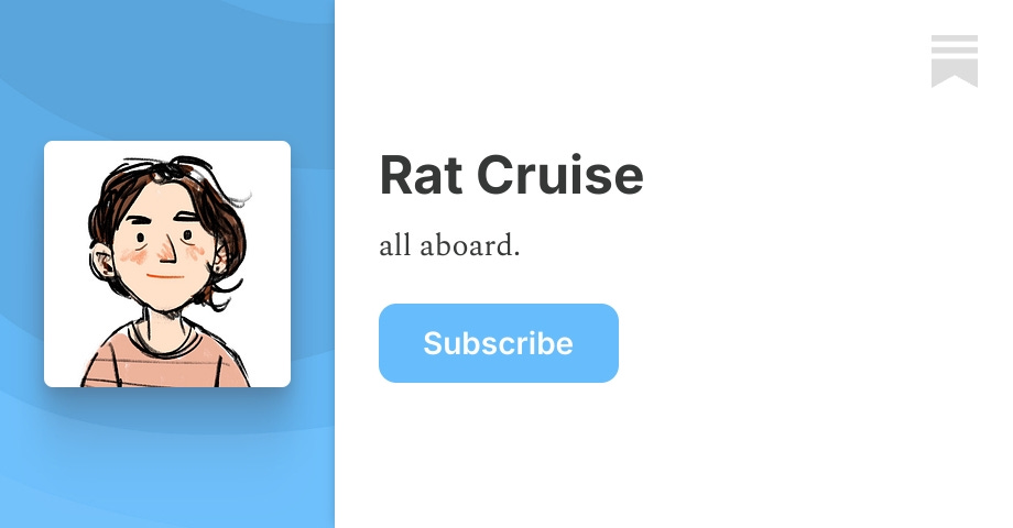 Rat Cruise | Vera Brosgol | Substack