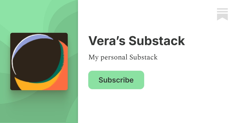 Vera’s Substack | Vera Hwang | Substack