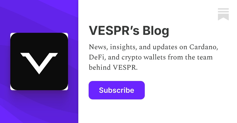 VESPR’s Substack | Substack