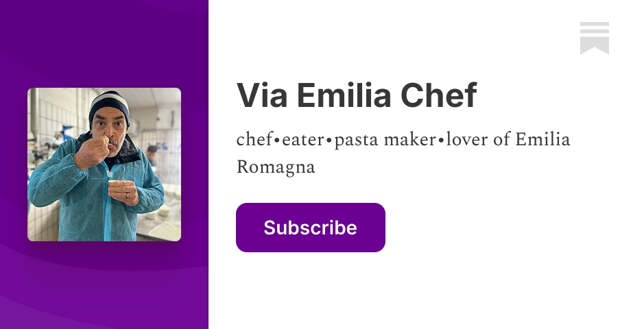 Via Emilia Chef | Substack