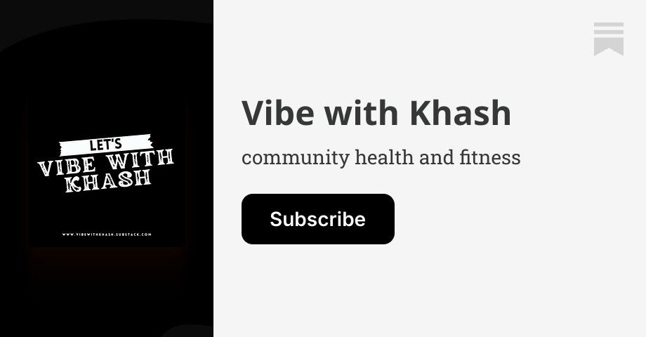 Vibe with Khash | Khashaad Johnson | Substack