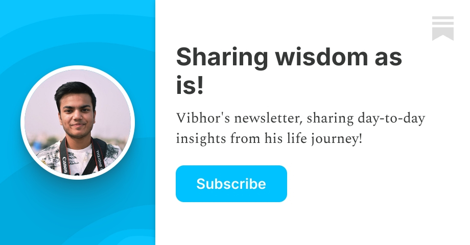 Growth Mindset - by Vibhor Agarwal