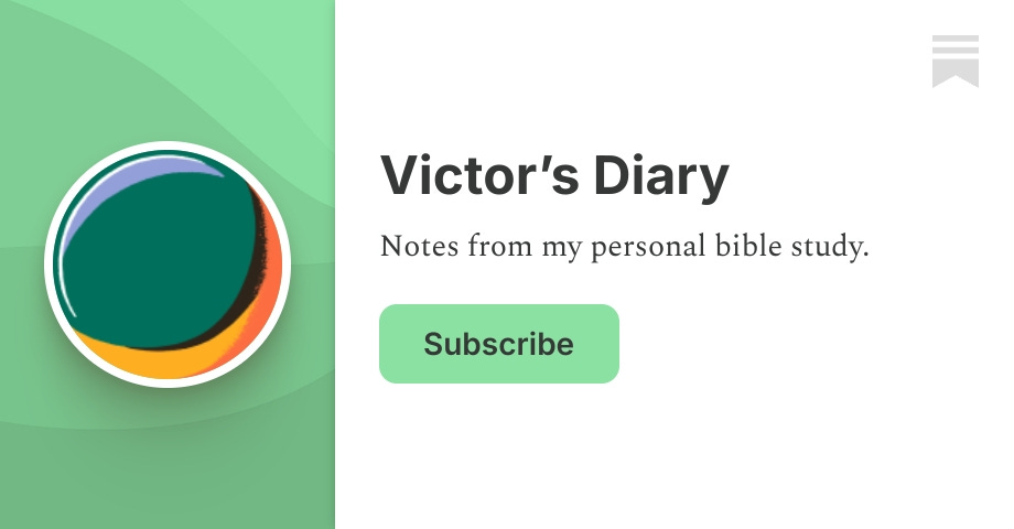 Victor’s Diary | Victor Adeniji | Substack