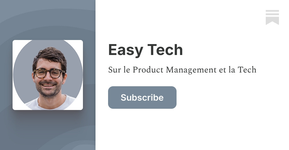 Easy Tech | Victor Billette de Villemeur | Substack