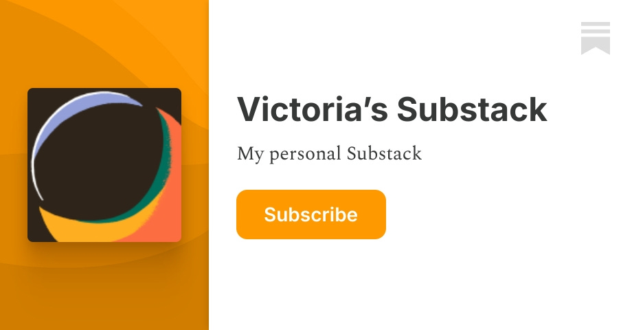 Victoria’s Substack | Victoria Hoppes | Substack