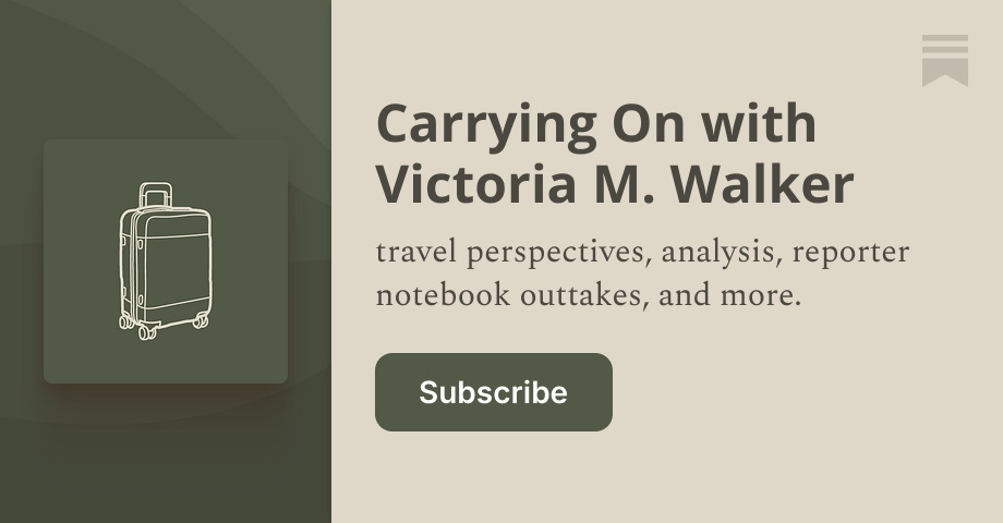 Carrying On with Victoria M. Walker | Substack