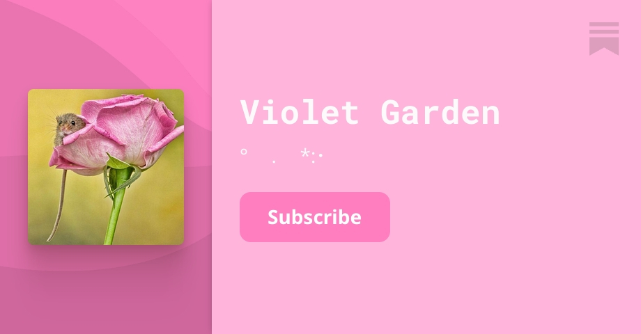 violet flower garden | Substack