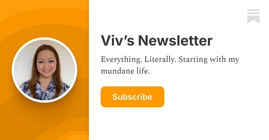 Viv’s Newsletter | Substack
