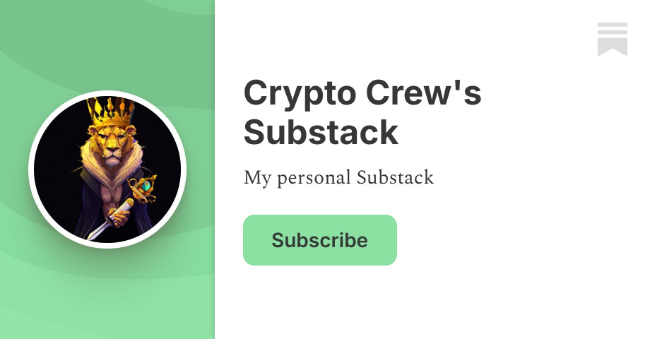 Archive - Crypto Crew's Substack