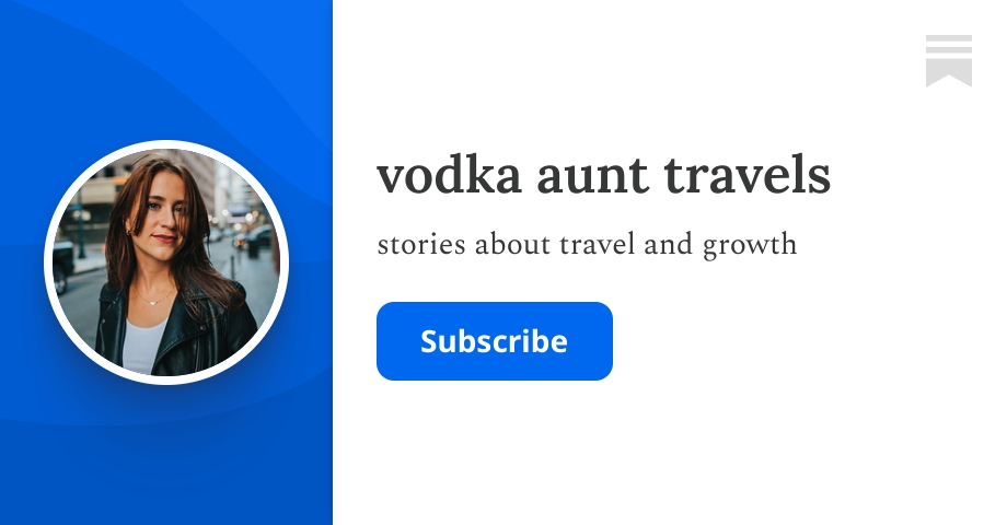 vodka aunt travels | Christie | Substack