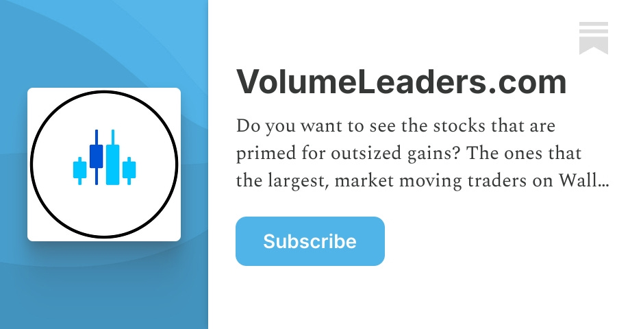 VolumeLeaders.com | Substack