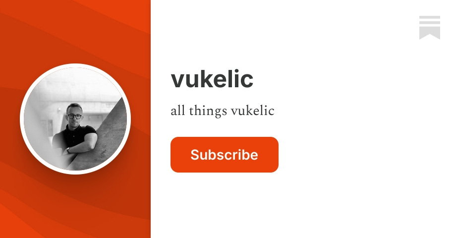 vukelic | Milan Vukelić | Substack