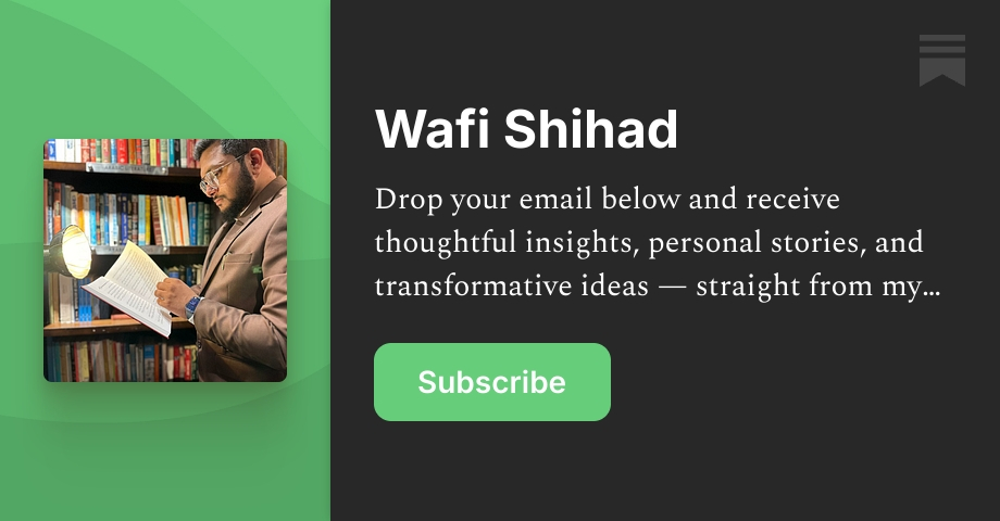 Wafi Shihad | Substack