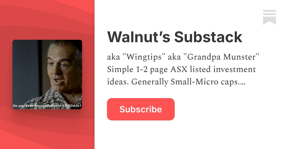 Walnut’s Substack | Walnuts Capital | Substack