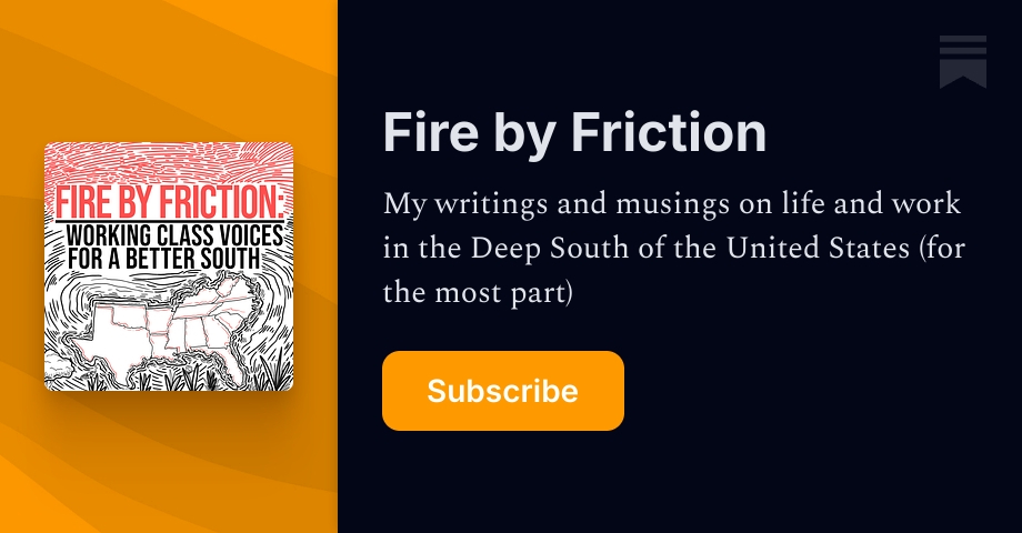 Fire by Friction | Warren Alan Tidwell | Substack