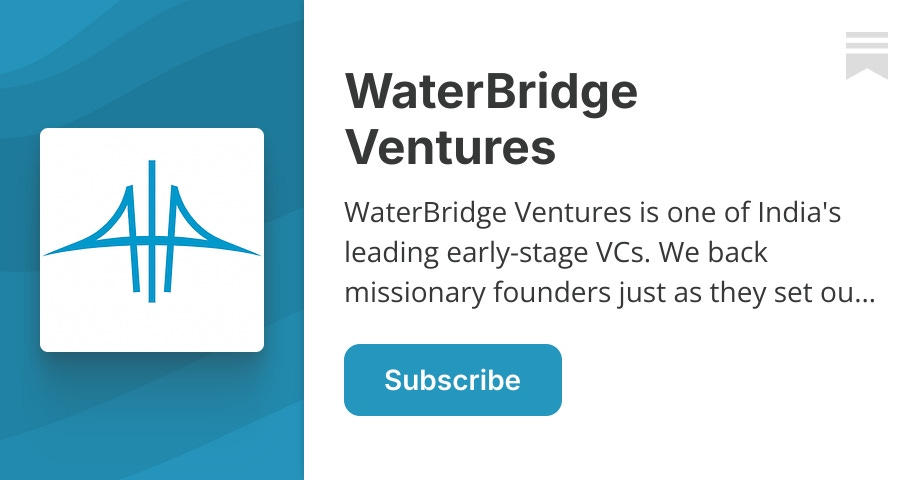 WaterBridge Ventures | Substack