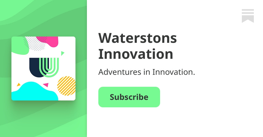 Waterstons Innovation | Andrew Blance | Substack