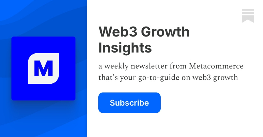 Web3 Growth Insights | Ryan Watkins | Substack