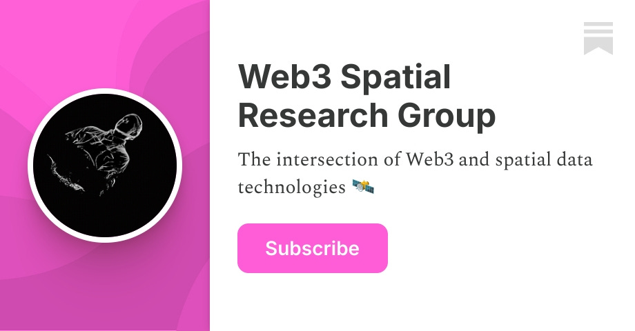 Web3 Spatial Research Group | John IV | Substack