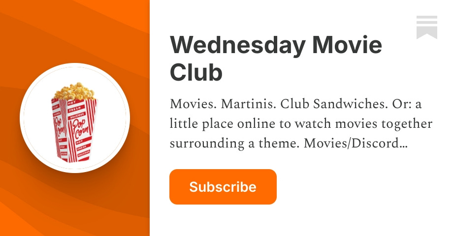 Wednesday Movie Club | Substack