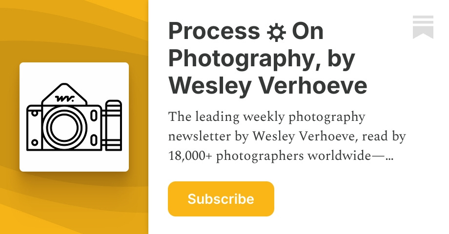 Process by Wesley Verhoeve | Substack
