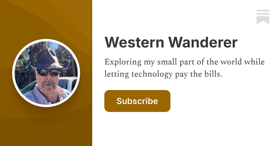 Western Wanderer | Substack