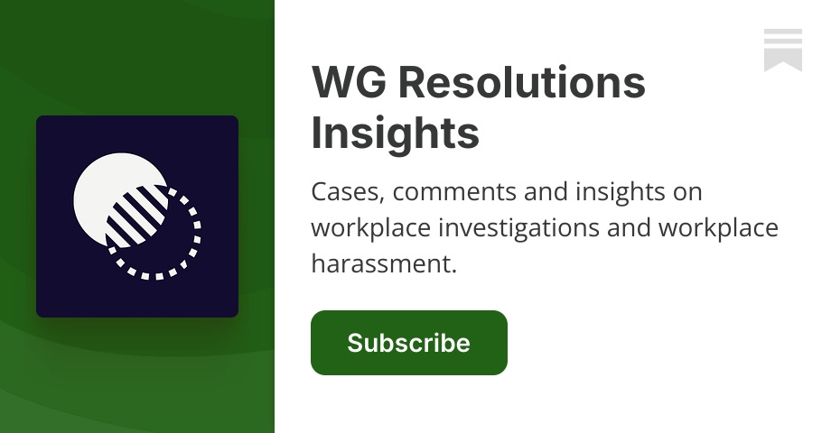 WG Resolutions Insights | William Goldbloom | Substack