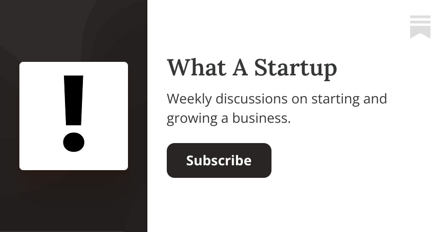 What A Startup | Gracie Van | Substack