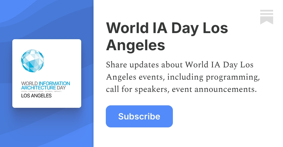 Archive - World IA Day Los Angeles