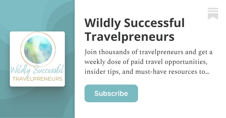 Wildly Successful Travelpreneurs | Daniella Schoeman | Substack