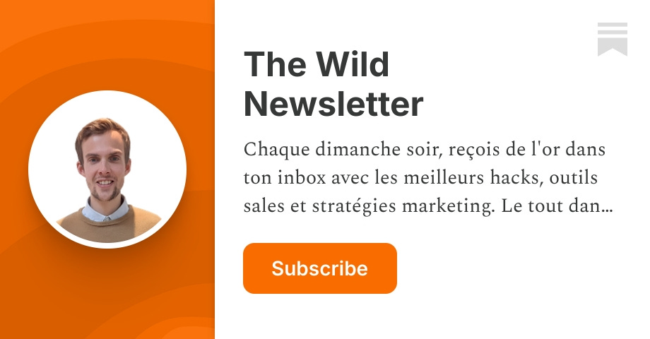 The Wild Newsletter | Luca Nicolas | Substack