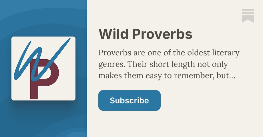 About - Wild Proverbs