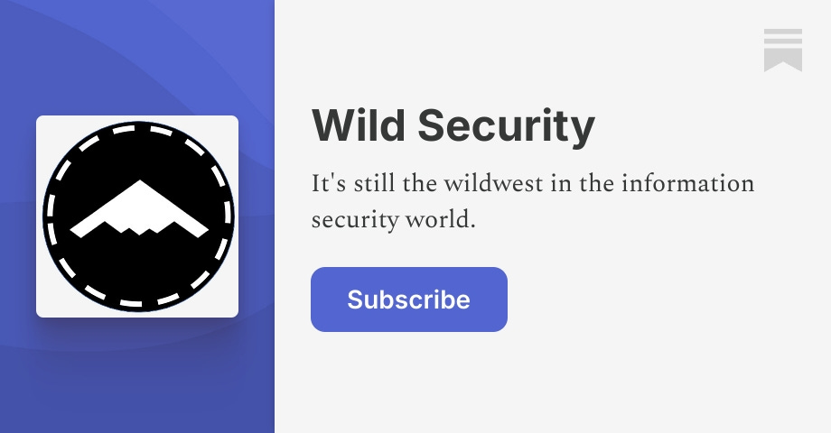 Wild Security | Mark Rodee | Substack
