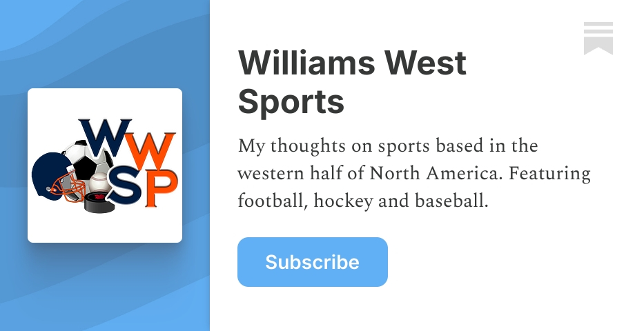 Williams West Sports | Jon Williams | Substack