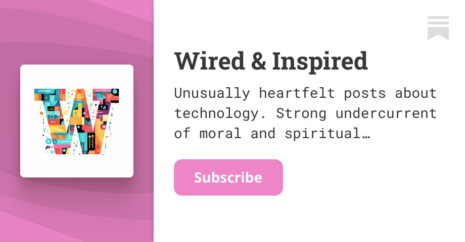 Wired & Inspired | Andreas X. Stavropoulos | Substack