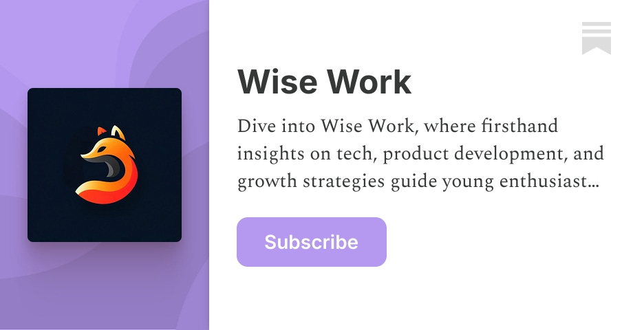 Wise Work | Hai Pham | Substack
