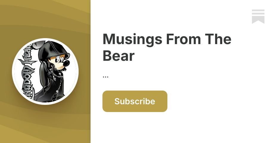 Musings From The Bear | WishBear | Substack