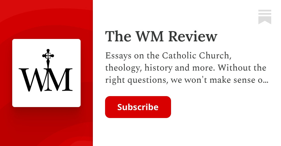The WM Review | S.D. Wright | Substack