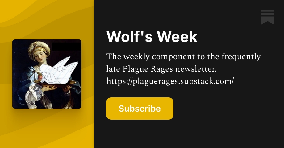 Wolf's Week | Wolf Rambatz | Substack