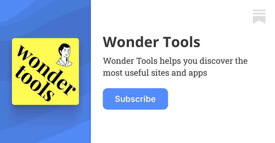 Wonder Tools | Jeremy Caplan | Substack
