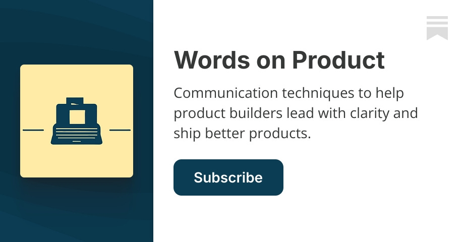 About - Words on Product