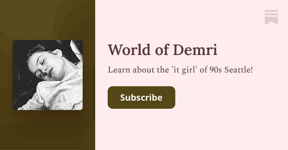 World of Demri | Helena Harland | Substack