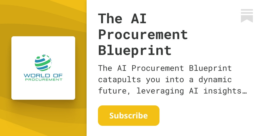 The AI Procurement Blueprint | Daniel Barnes | Substack