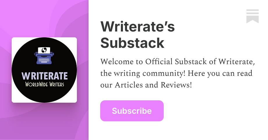 Writerate’s Substack | Substack