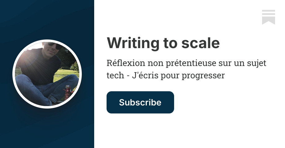 Writing to scale | Richard Hamelin | Substack
