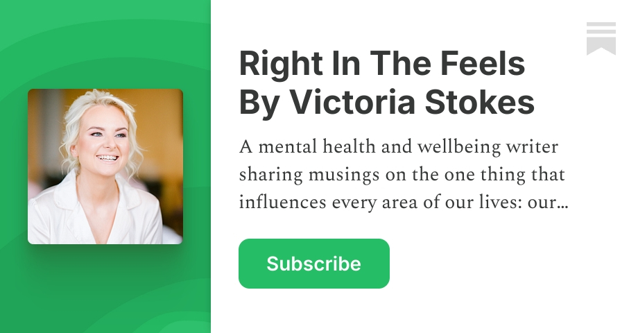 Right In The Feels By Victoria Stokes | Substack