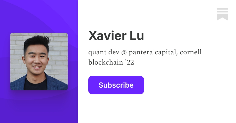 Xavier Lu | Substack