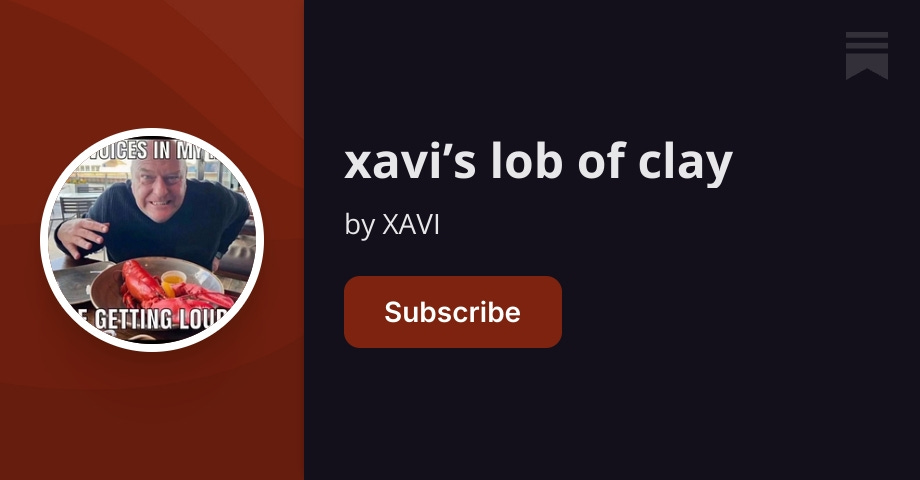 xavi’s lob of clay | Substack