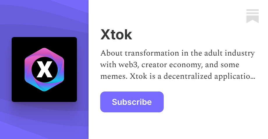 Xtok | Xtoker | Substack